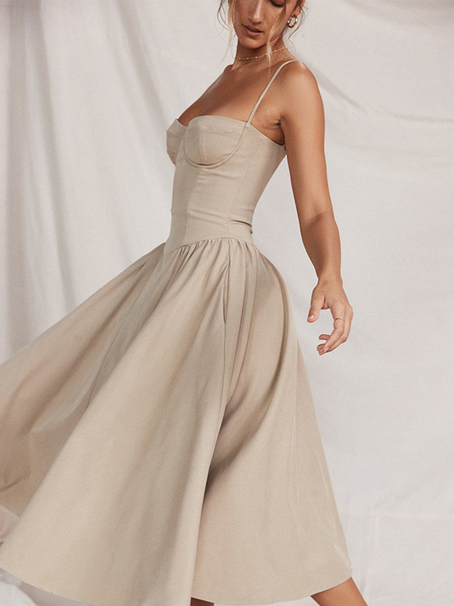 Sexy Sling Midi Dress – Boiilife