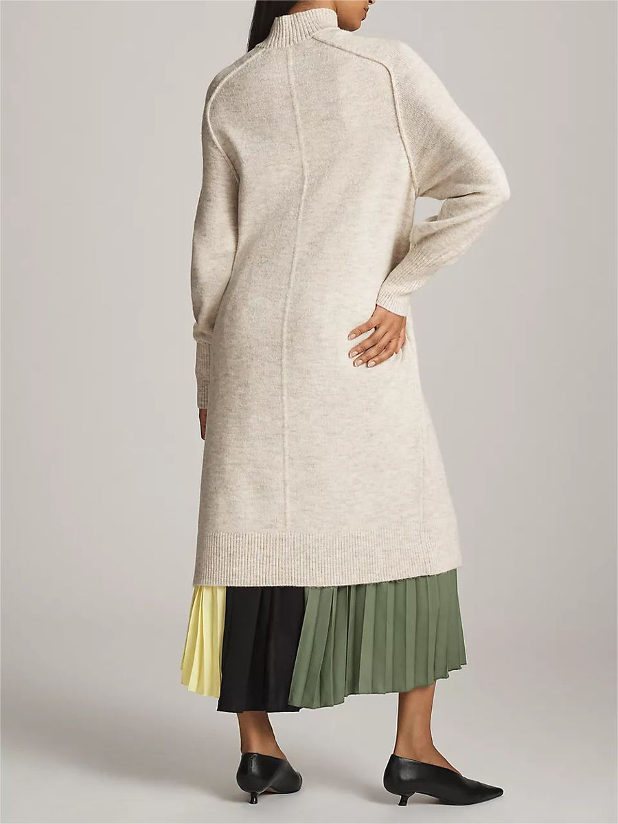 Turtleneck Turtleneck Sweater Dress – Boiilife